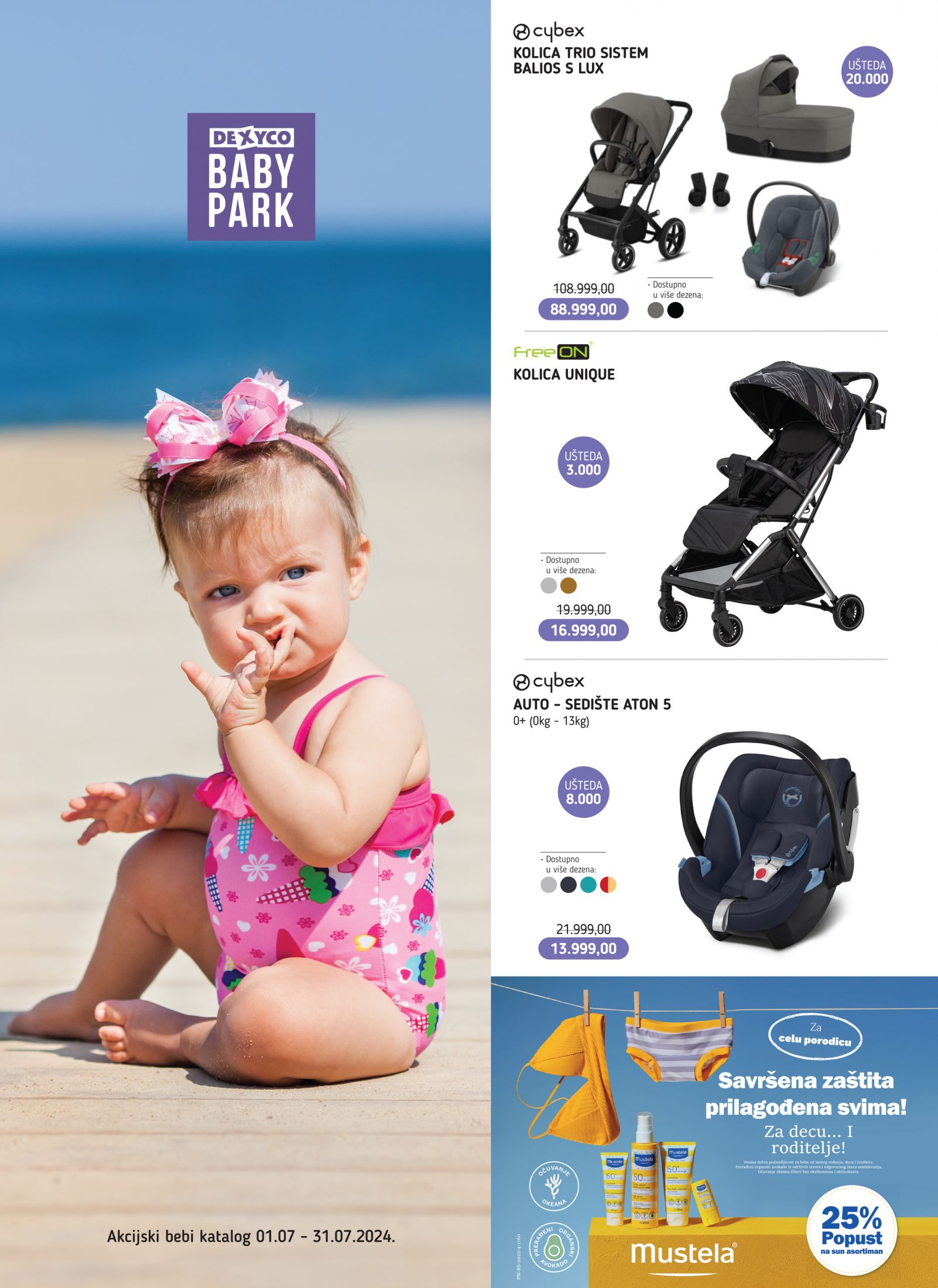Mesečni katalog jul | Baby Park Internet prodavnica