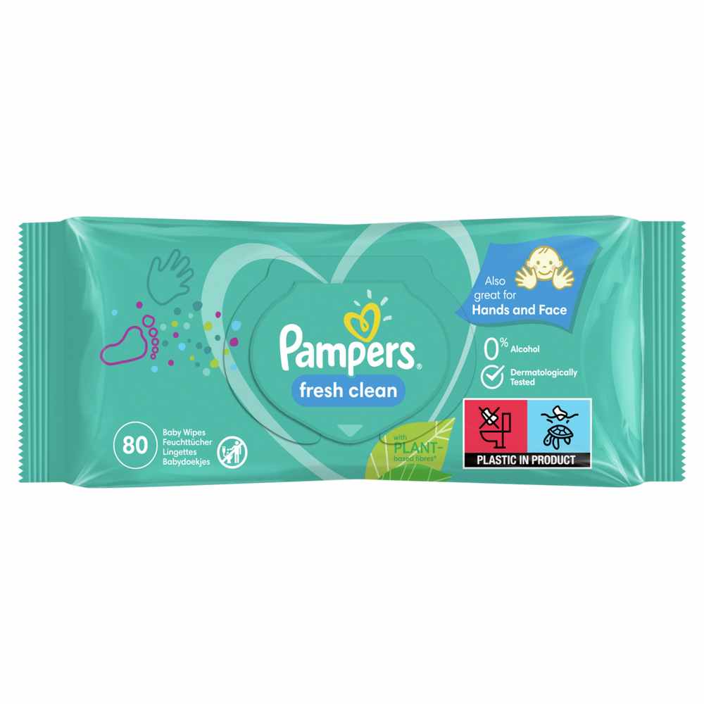 PAMPERS VLAZNE MARAMICE BABY FRESH 80KOM | Baby Park Internet prodavnica