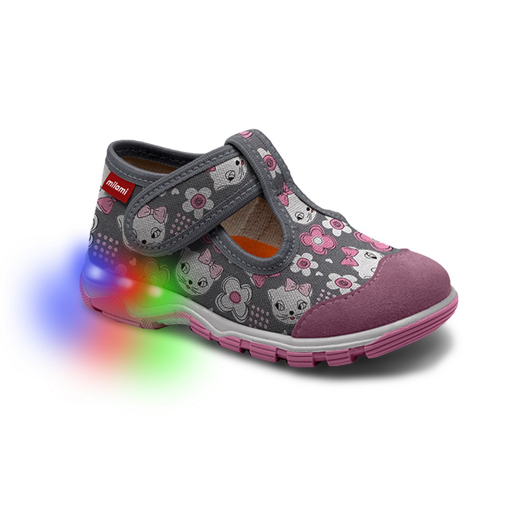 MILAMI PATOFNE SVETLECE SIVA | Baby Park Internet prodavnica