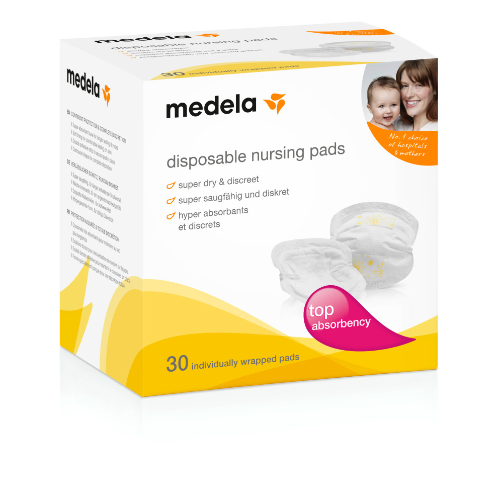 MEDELA TUPFERI ZA GRUDI JEDNOKRATNI 30 KOM | Baby Park Internet prodavnica