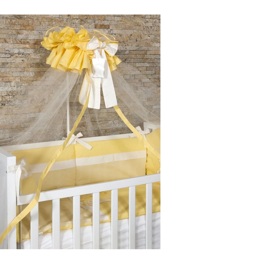 DEKSI GROUP 1502 BALDAHIN TRI DRUGARA ZUTA | Baby Park Internet prodavnica
