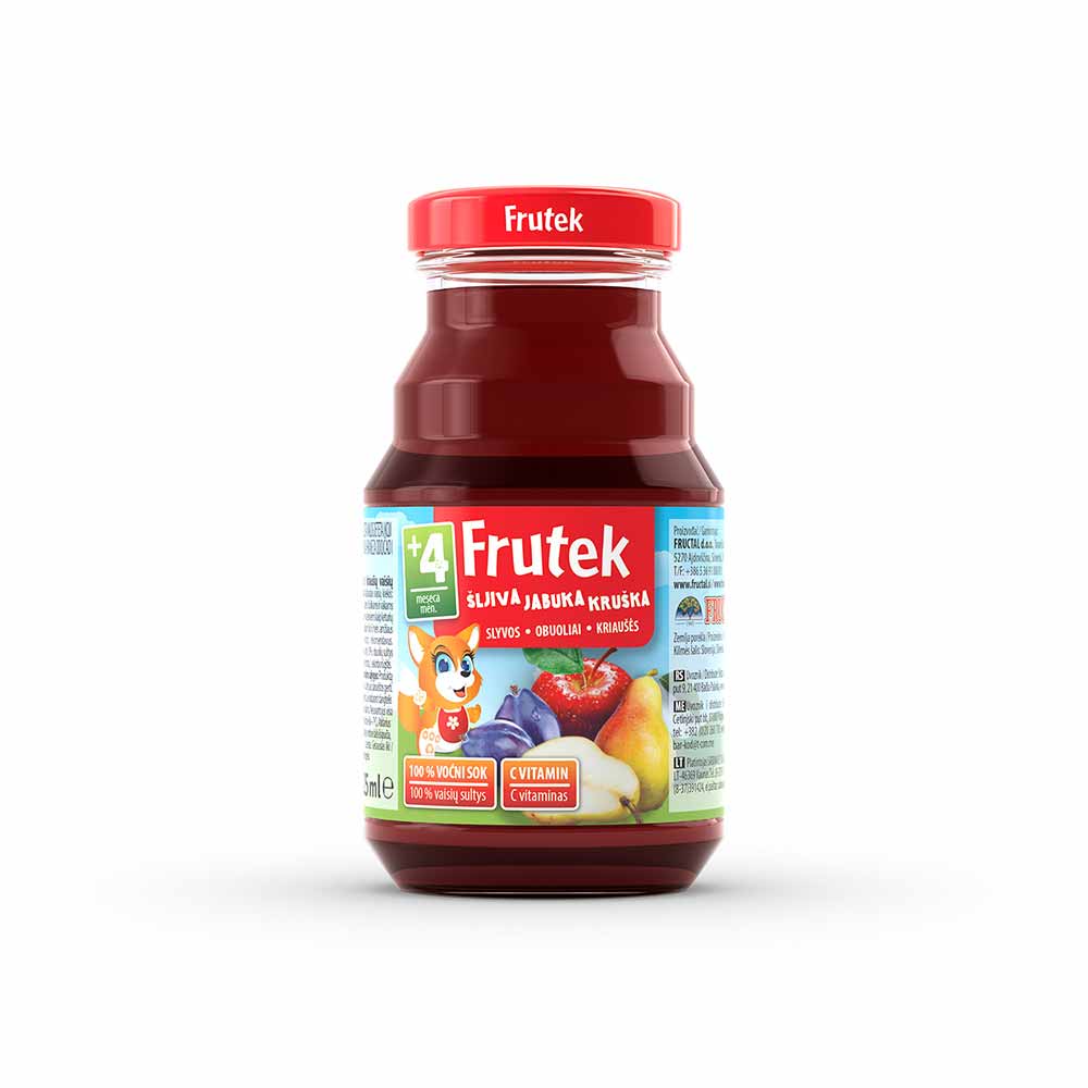 FRUTEK SOK SLJIVA 125ML | Baby Park Internet prodavnica