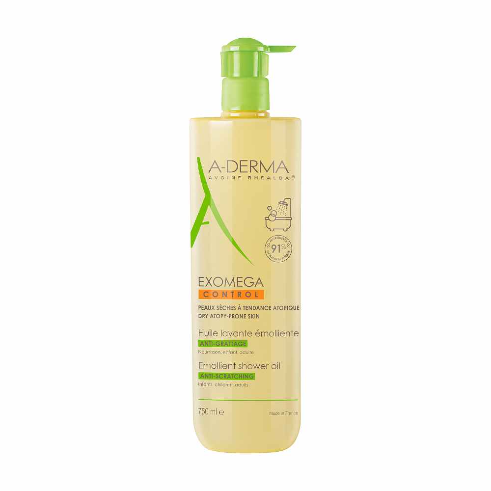 A-DERMA EXOMEGA CONTROL ULJE ZA TUŠIRANJE 750ML | Baby Park Internet ...