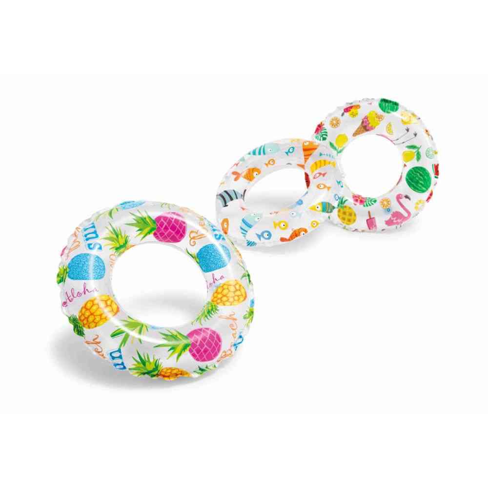 INTEX SLAUF LIVELY PRINT SWIM RINGS | Baby Park Internet prodavnica