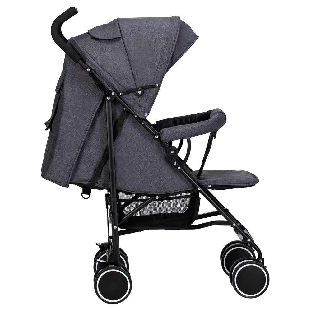 FREE ON KISOBRAN KOLICA SIMPLE SIVA | Baby Park Internet prodavnica