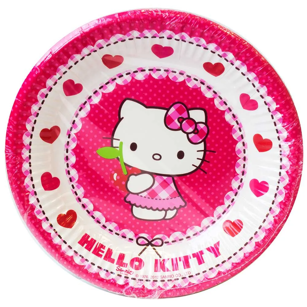 HELLO KITTY HEARTS PARTY TANJIRI 1/8 | Baby Park Internet prodavnica
